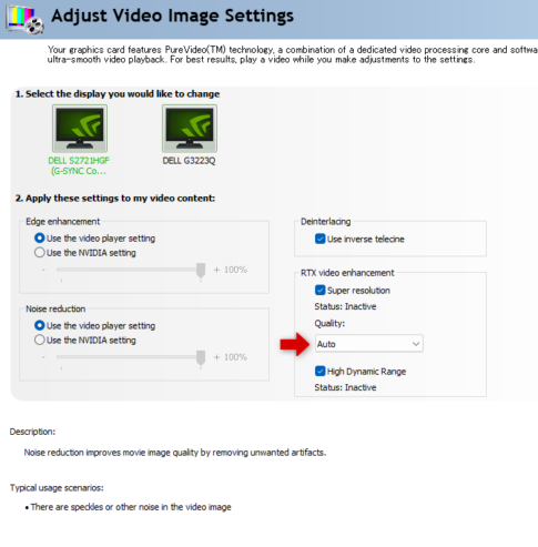 How to Nvidia GeForce: About RTX Video HDR Enablement and VSR Auto ...